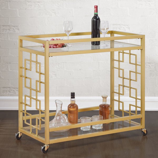 Trendy Bar Carts Under $200 Just In Time For Fall Entertaining!