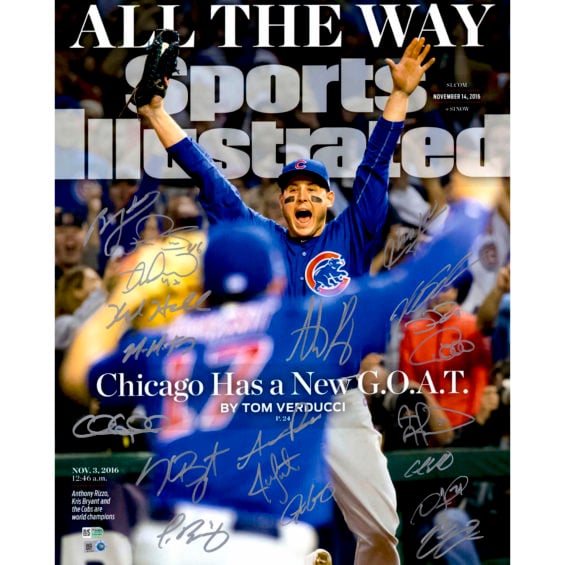 Chicago Cubs World Series Champions Holiday Gifts and Collectibles For ...