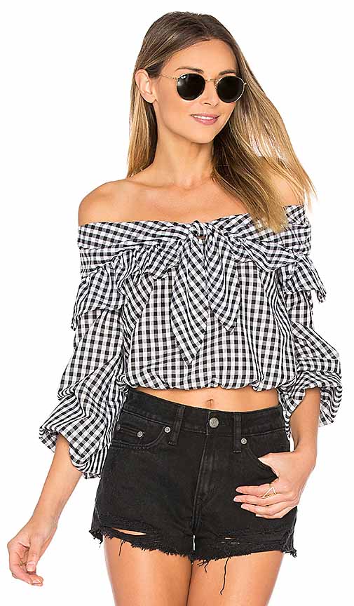 The Best Gingham Tops On Trend For Spring 2017 In Every Price Range