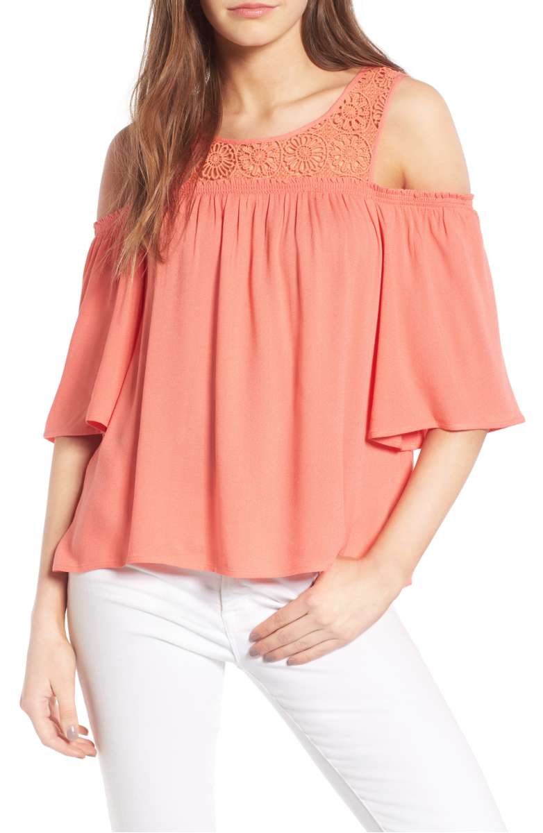 Trendy Lace Cold Shoulder Tops For Summer 2017!