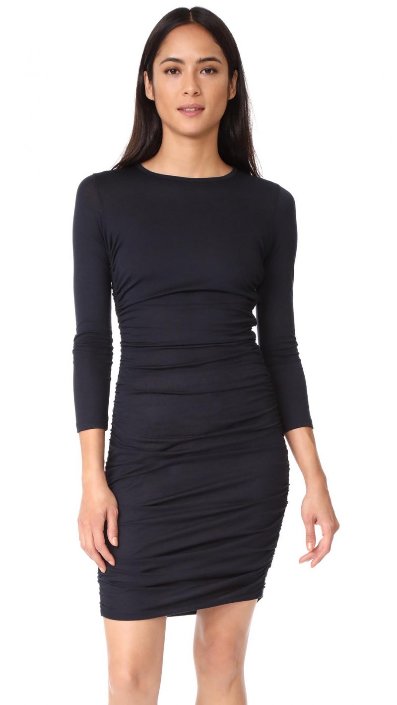 Trendy Ruched Dresses You Can Dress Up Or Down for Fall 2017!