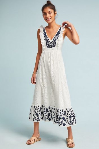 21 Best Eyelet Dresses For Women This Spring - Candie Anderson