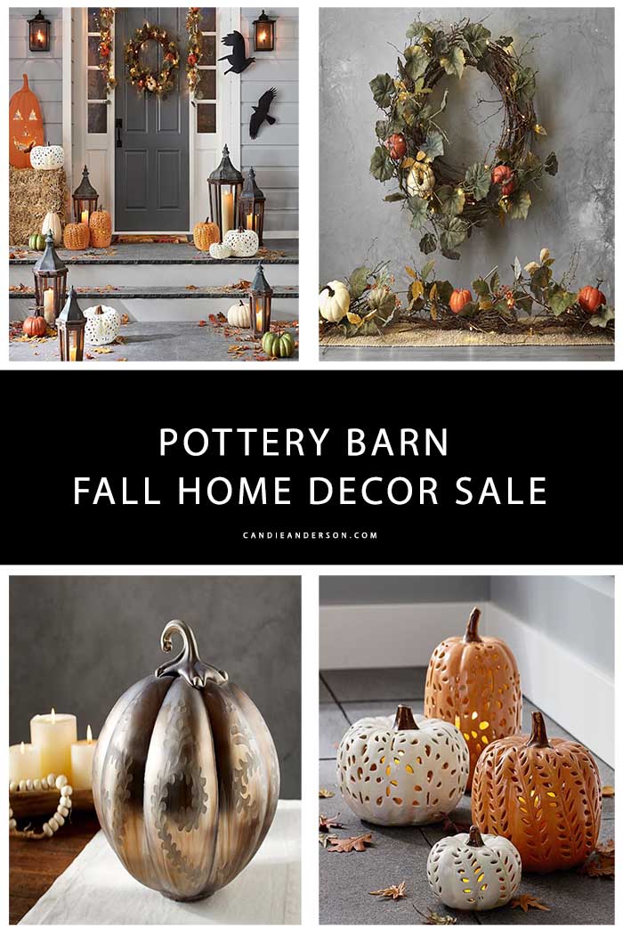 Trendy Pottery Barn Fall Home Decor Essentials at 20% Off - Candie Anderson