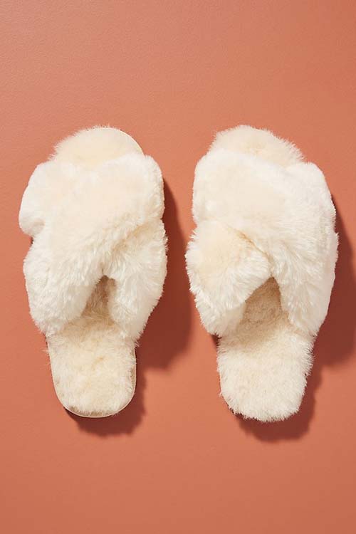 20 Cozy Open Toe Slippers On Trend For Summer - Candie Anderson