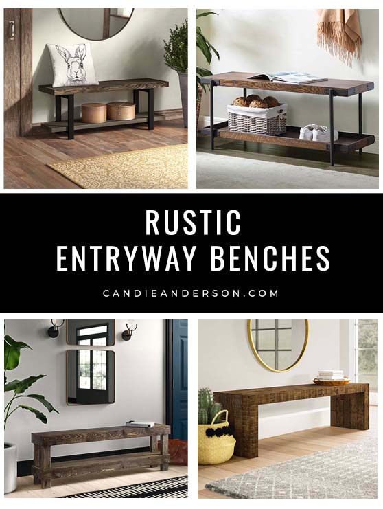 The Best Rustic Entryway Benches In Every Top Design Trend and Style ...