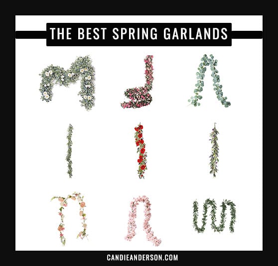 The Best Spring Garlands In Every Design, Style and Trend - Candie Anderson