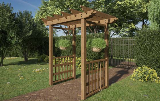 The Best Garden Arbors In Every Design Style and Price Range - Candie ...