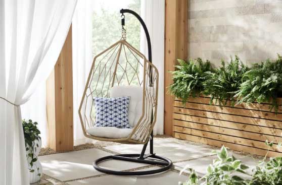 20 Trendy Outdoor Egg Chairs You'll Love For Your Patio - Candie Anderson