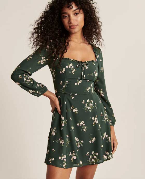 20 Trendy Long Sleeve Mini Dresses For Fall - Candie Anderson