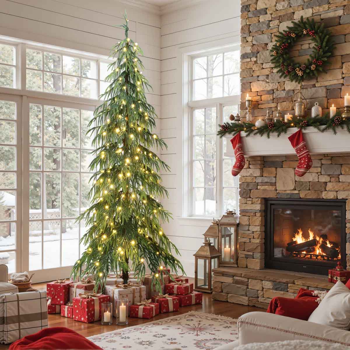 20 Best Sparse Christmas Trees for 2025 - Candie Anderson