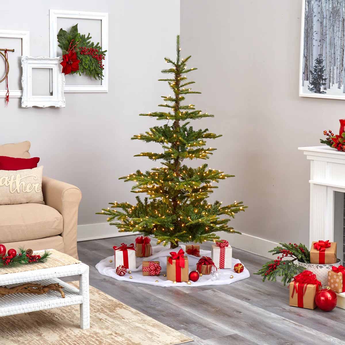 20 Best Sparse Christmas Trees for 2025 - Candie Anderson