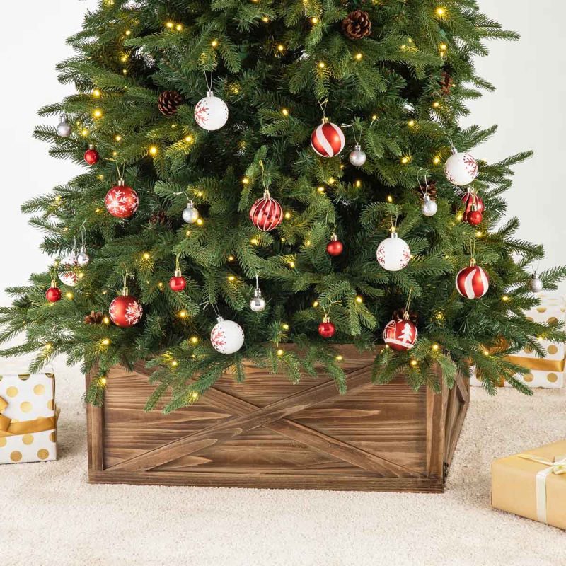 15 Best Christmas Tree Collars for Every Holiday Style (2025) - Candie ...