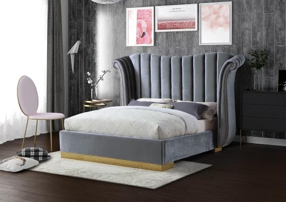 20 Best Upholstered Wingback Beds In Every Style & Trend - Candie Anderson