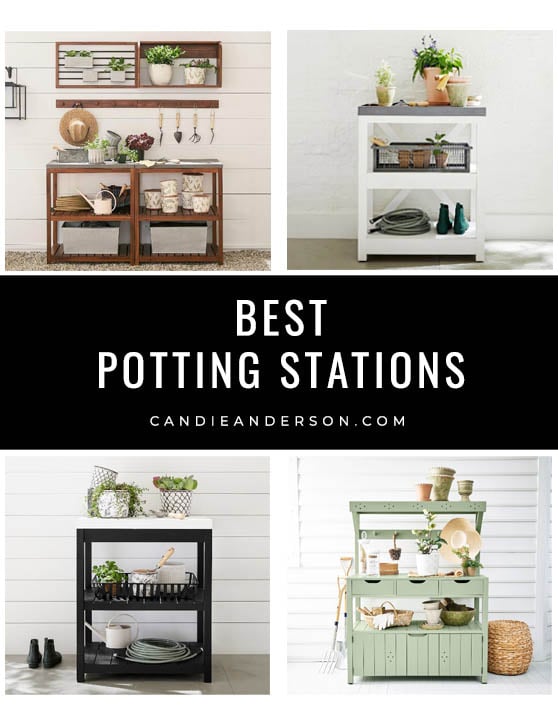 20 Best Potting Stations For Your Patio Or Garden - Candie Anderson