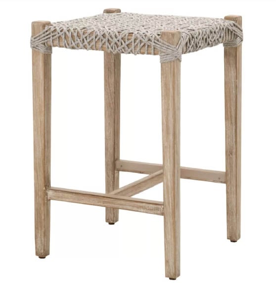 20 Best Rope Counter Stools You'll Love! - Candie Anderson