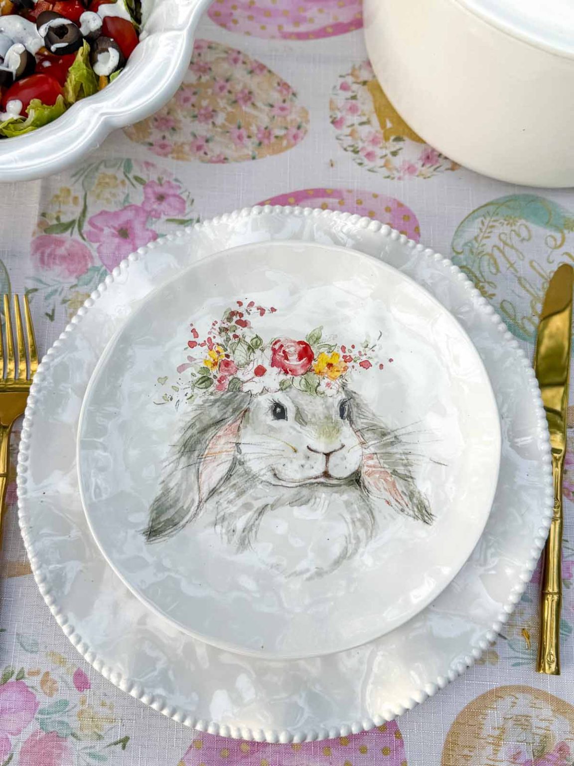Whimsical & Garden-Inspired Easter Tablescapes Using the Same Decor ...