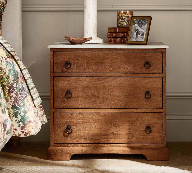 15 Best Marble Nightstands in Every Style (2026) | Candie Anderson®