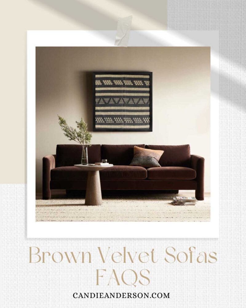 15 Best Brown Velvet Sofas in Every Style for Your Living Room (2026 ...